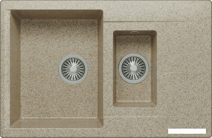 Кухонная мойка Polygran Brig-770 (песочный 302)