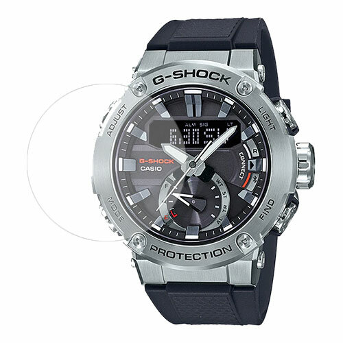 Скрин Мобайл защитный экран для часов Casio GST-B200-1A из гидрогелевая плёнка прозрачная