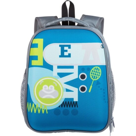 Ранец Комус Класс Light Team 2 отделения серый