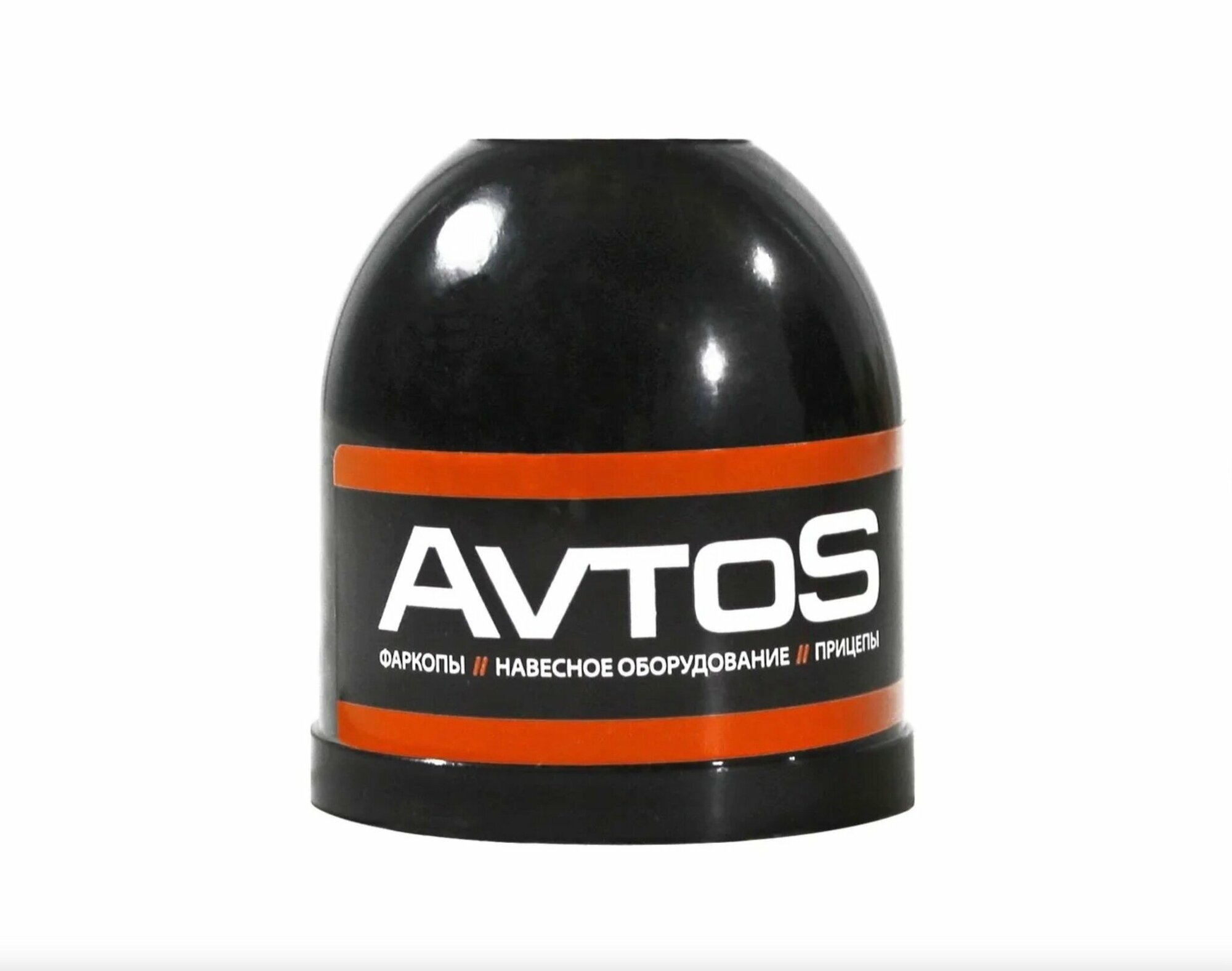 Колпачок на шар фаркопа с логотипом Avtos, пластик, черный