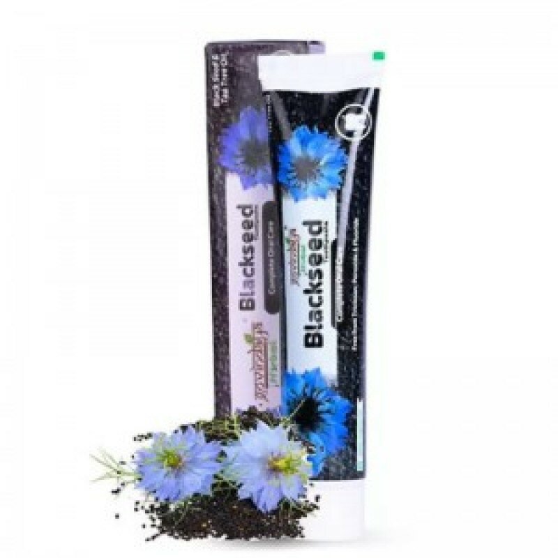 Зубная паста Чёрный тмин марки Говиндая (Black Seed toothpaste Govindaya), 100 грамм