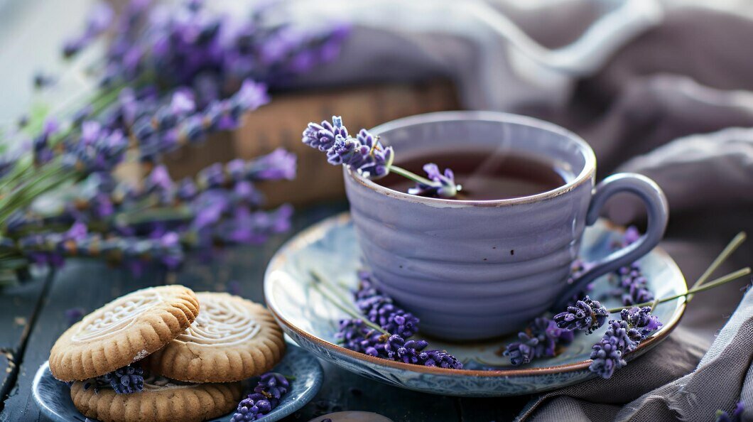 Черный чай Ассам крупнолистовой с лавандой 200 гр