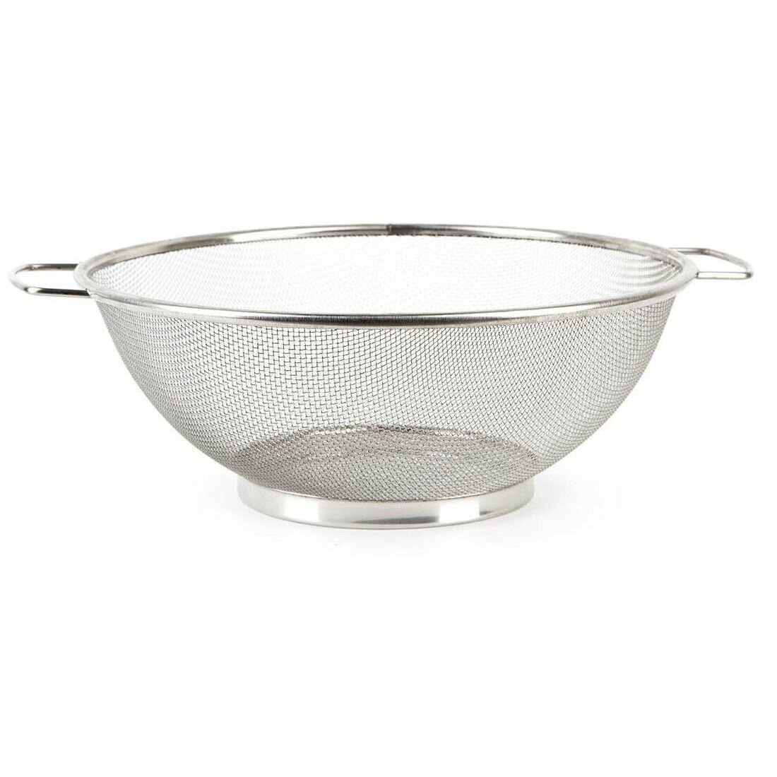 Сито d=24см. h=9,5 см. с ручками (нержавеющая сталь)