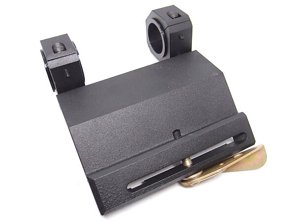 Боковой кронштейн Ленинград 60, фрезерованный дюралюминий, с кольцами 30 мм