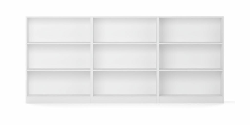 Стеллаж Билли 07 IKEA, 240х28х106 см, шкаф для хранения. Гарантия 12 месяцев