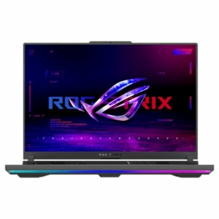 16" Ноутбук Asus ROG Strix G16 G614JV-N4190 (90NR0C61-M00YZ0) серый - 2560x1600, IPS, Intel Core i7-13650HX, ядра: 14 x 2,6 ГГц, 16 ГБ, SSD 512 ГБ, NVIDIA GeForce RTX 4060 (8 ГБ), Windows 10 Pro