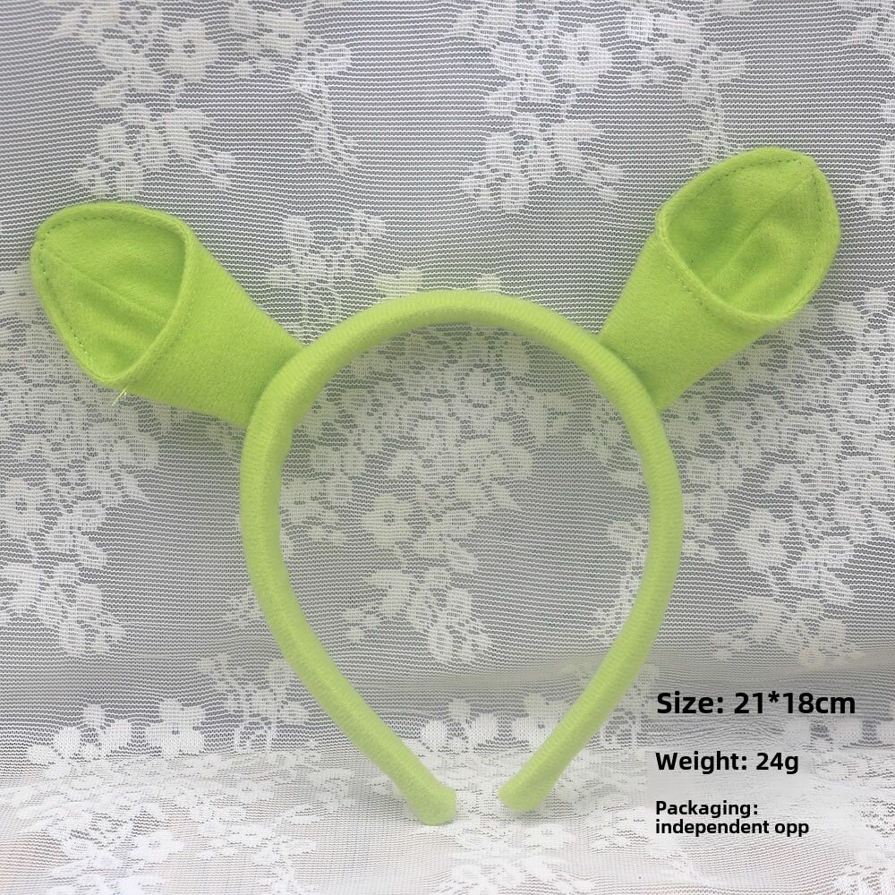 Ушки Шрека на ободке=v=