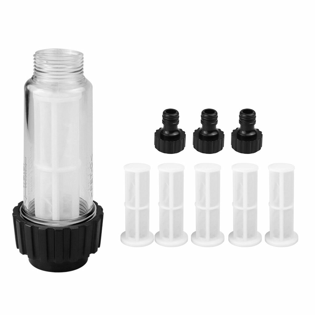 Набор инструментов, G3/4 Karcher высоконапорная мойка - 1 фильтр, 3 головки, 5 сеток, 1 набор