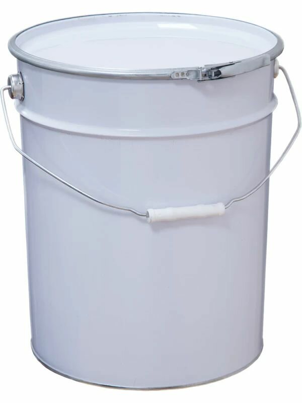 Дигрус Ведро металл 25л. с крышкой и обручем, с покрытием внутри, ВМо 25б с покрытием (Б)