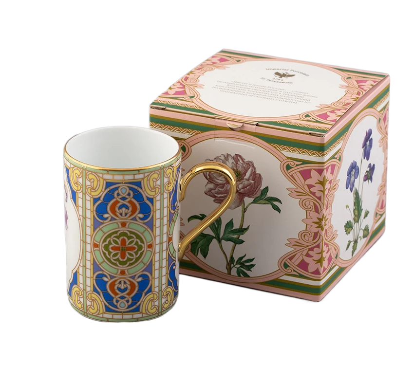 Бокал ИФЗ Соло, Нежный ирис, 400мл, подарочная упаковка, фарфор 81.32712.00.1