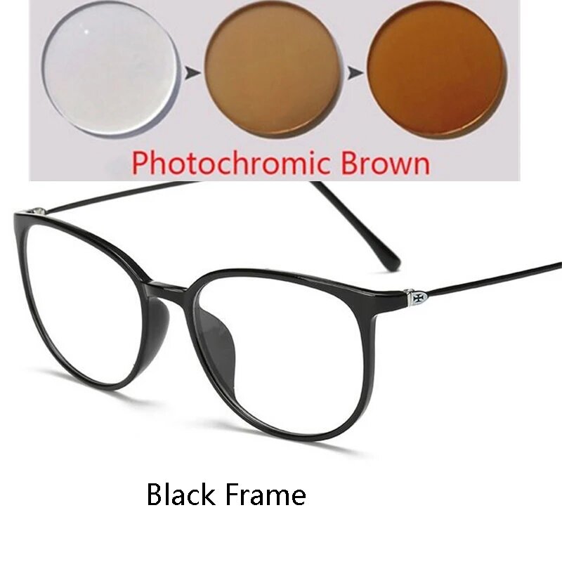 Очки для зрения GSjiaxin, Photochromic Brown, Reading Plus 200