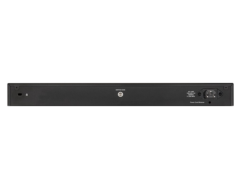 Управляемый коммутатор 2 уровня D-Link DGS-1210-52MPP/ME/B3A PROJ с 48 портами 10/100/1000Base-T и 4 портами 1000Base-X SFP