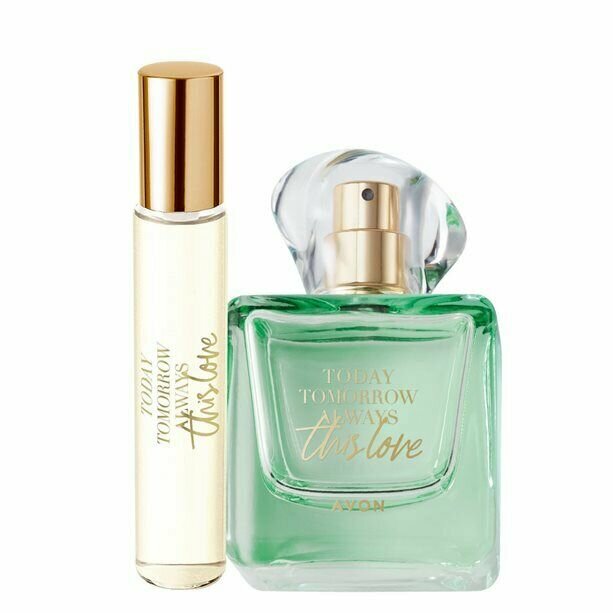 AVON набор This Love для нее ( Парфюмерная вода 50мл+ парфюмерная вода 10мл )