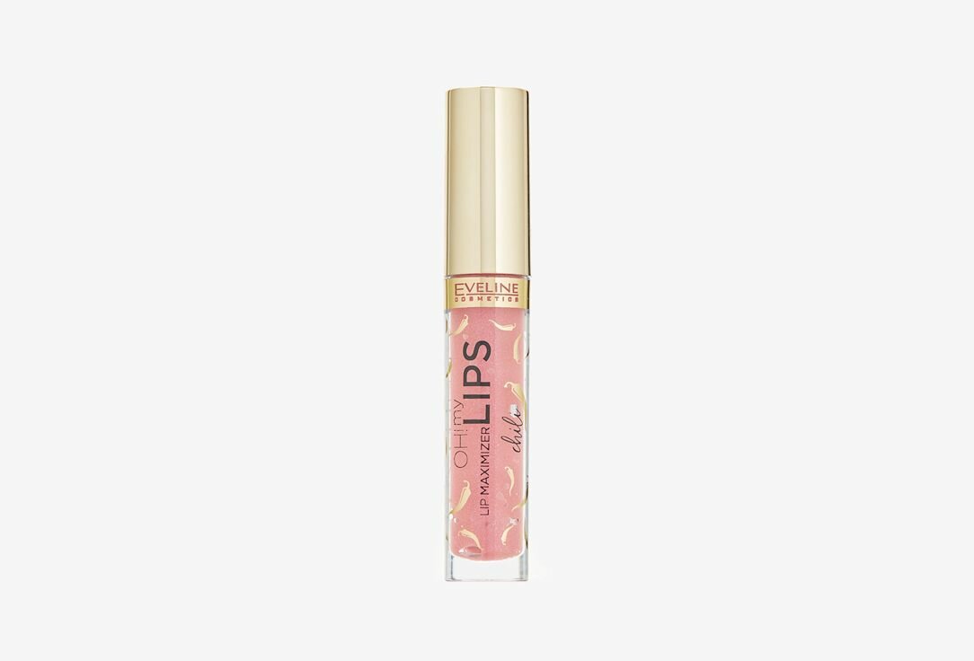 Блеск для увеличения объема губ с чили EVELINE Oh my Lips-Lip Maximizer Chili 4.5 мл чили