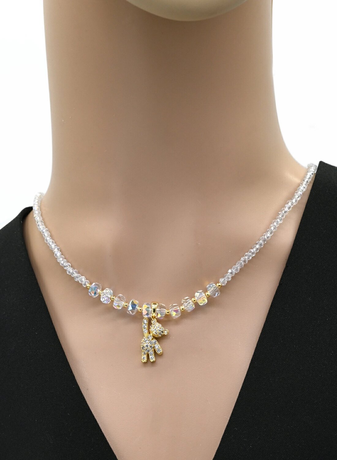 Чокер, циркон