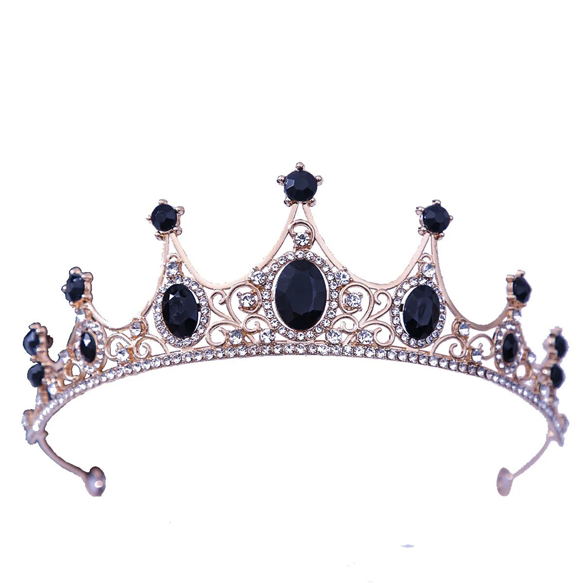 Хрустальные диадемы Pinksee Черный, P