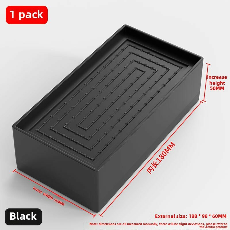 Кровать Amazon Black Furniture, с нескользящей накладкой, высота 5 см