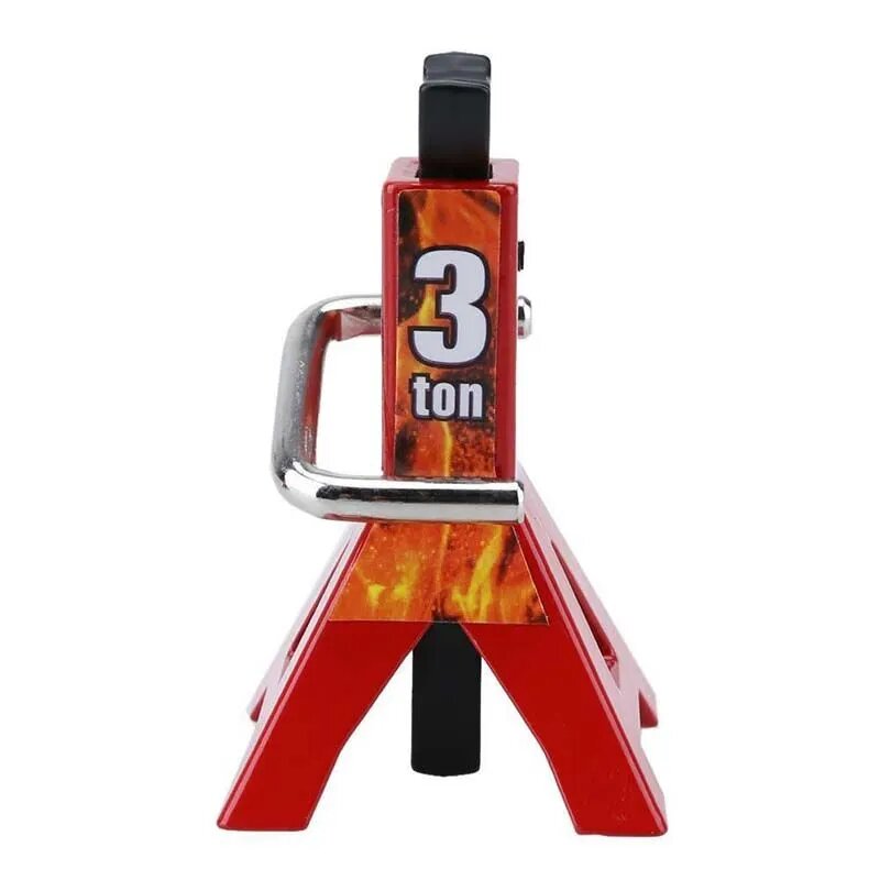 Металлическая подставка домкрат TAMIYA RC4WD TON для грузовиков, 3 тонны (1 шт.) красная