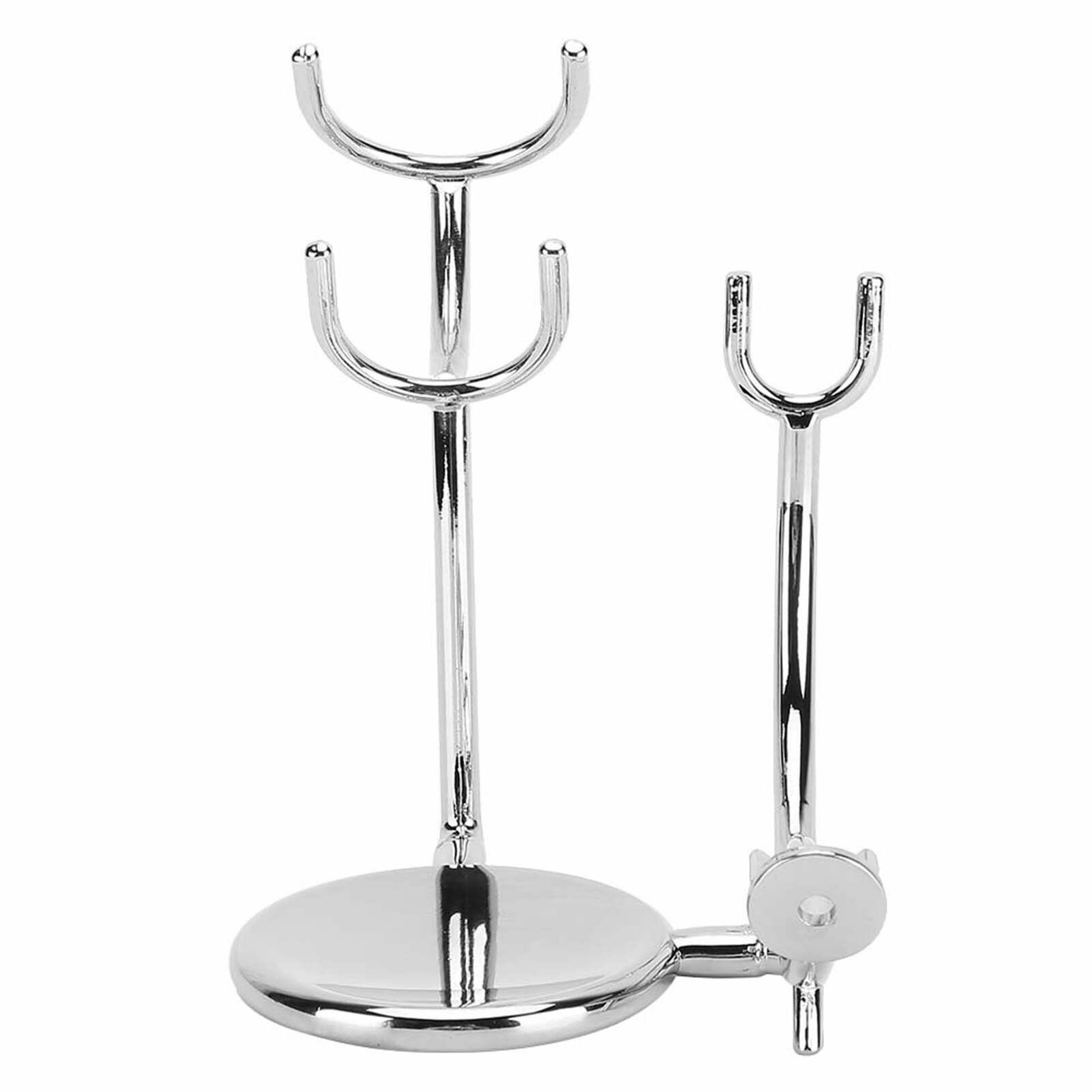 Подставка для бритвенных помазков, гальванизированная металлическая мыльница, прочная подставка для бритвенных ножей, аксессуар для ванной комнаты