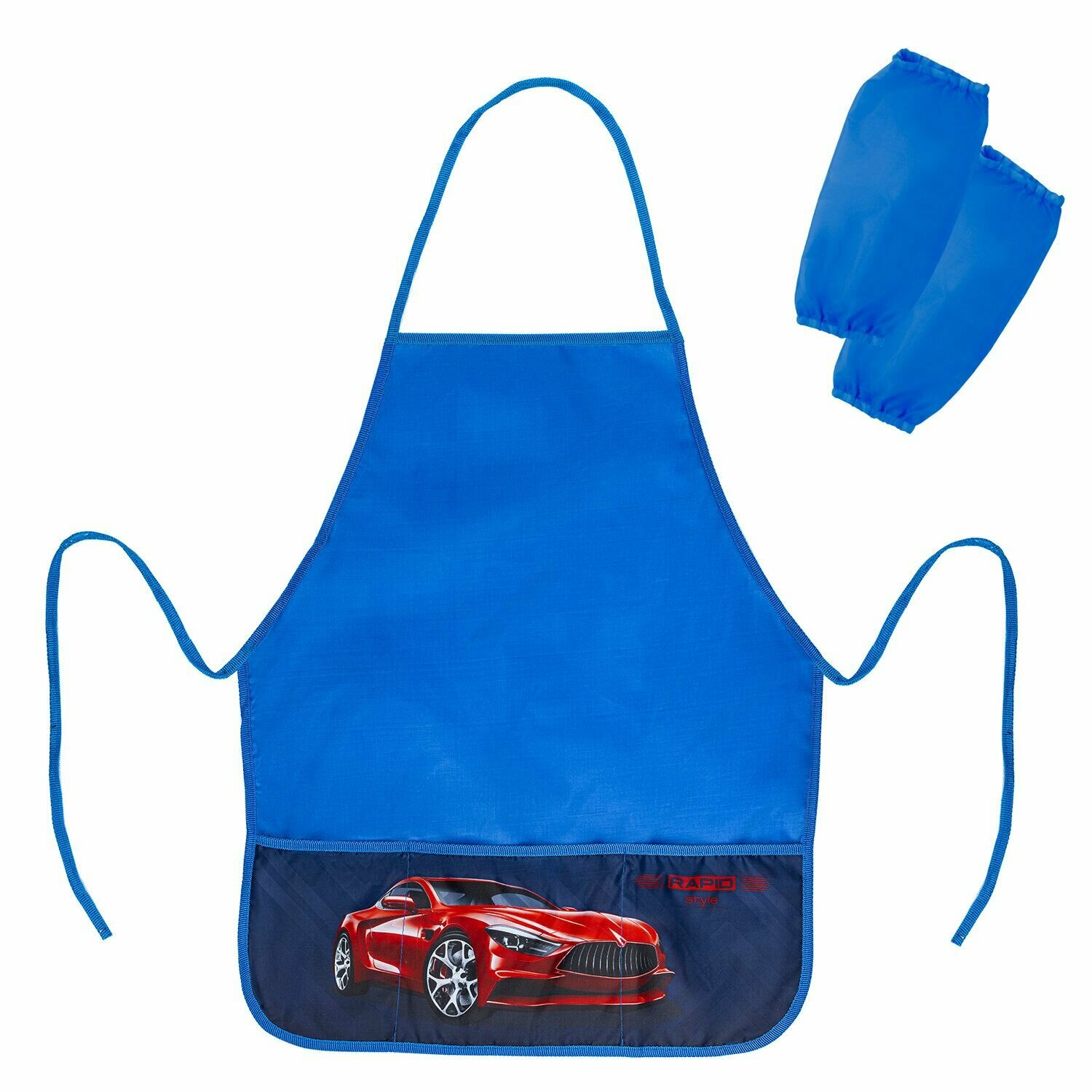 Фартук с нарукавниками Brauberg 45x54 см, 3 кармана, "Rapid style"