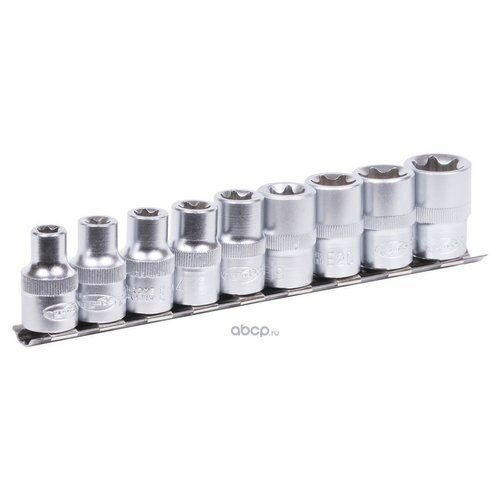 Набор головок 9 предм. 1/2 (звездочки, Е10-Е24) АвтоDело (39839) Автодело 39839