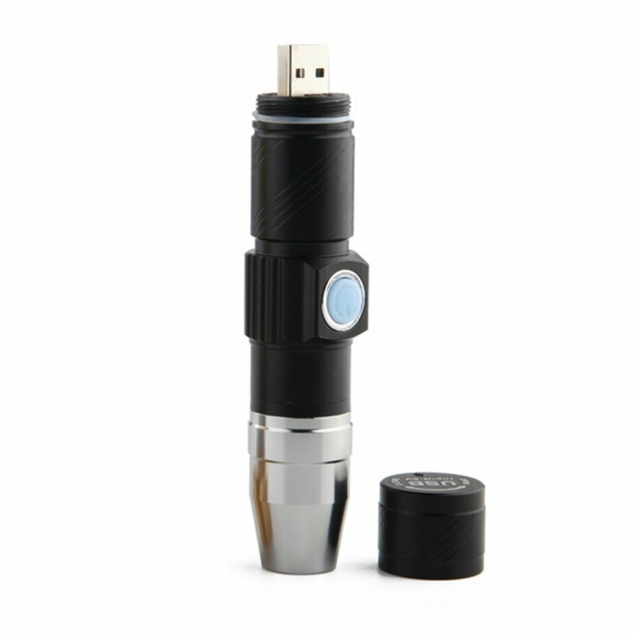 Мини светодиодный фонарик 365 нм инспекционная лампа USB зарядка УФ-фонарь