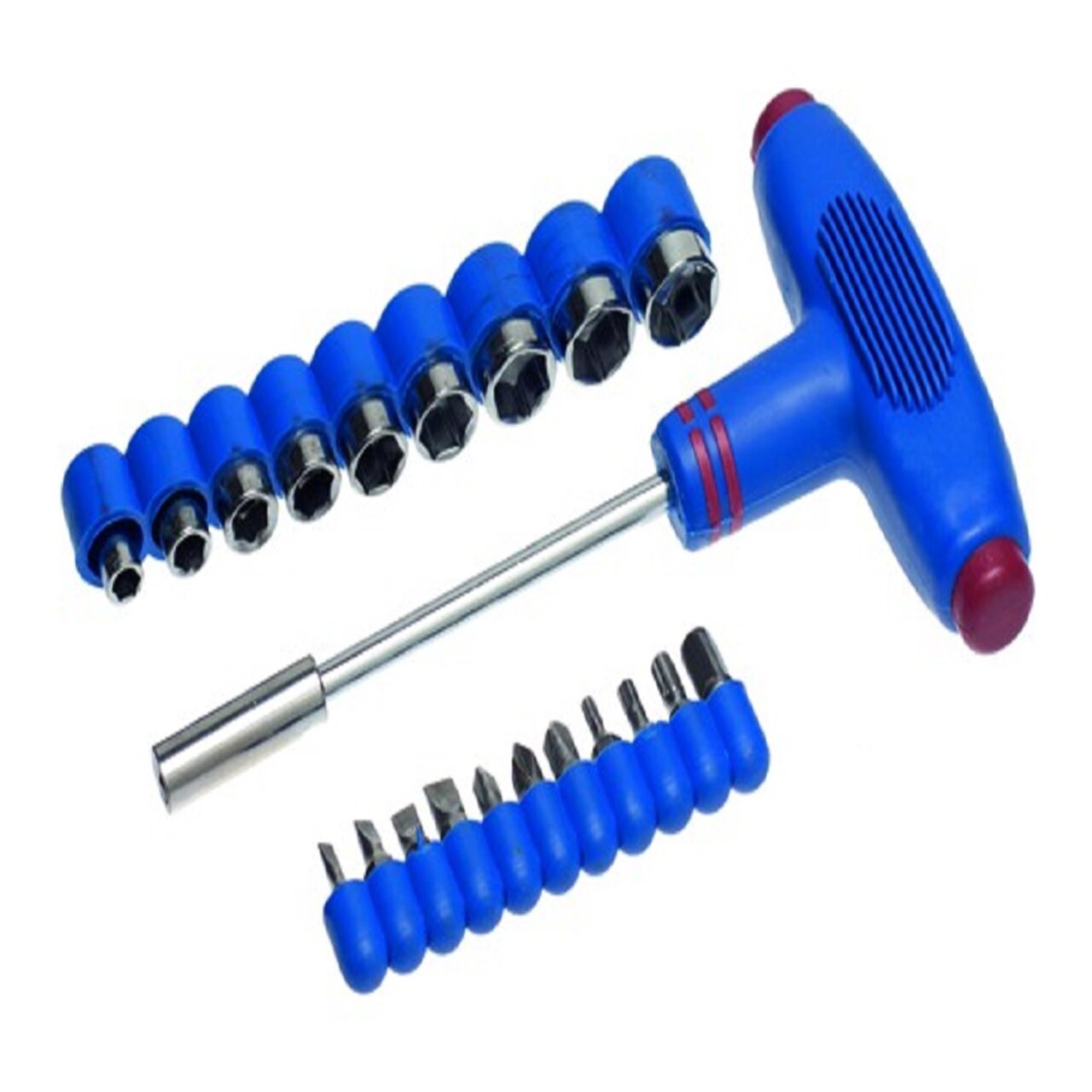 Hobbi отвертка с Т-образной ручкой и набор из 20 насадок универсальный инструмент