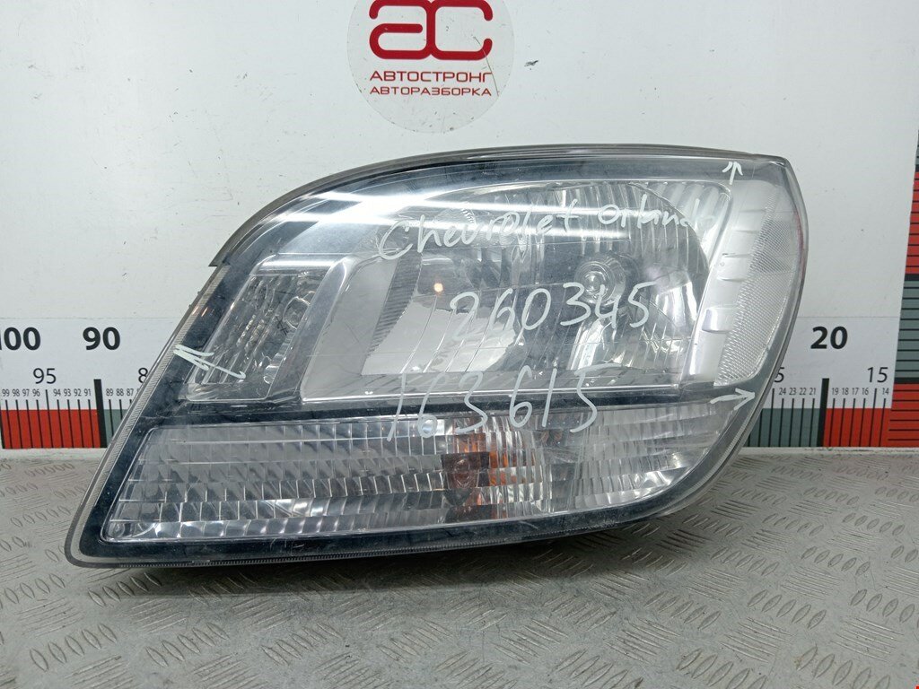Фара левая Chevrolet Orlando 95025587 арт. 2212357