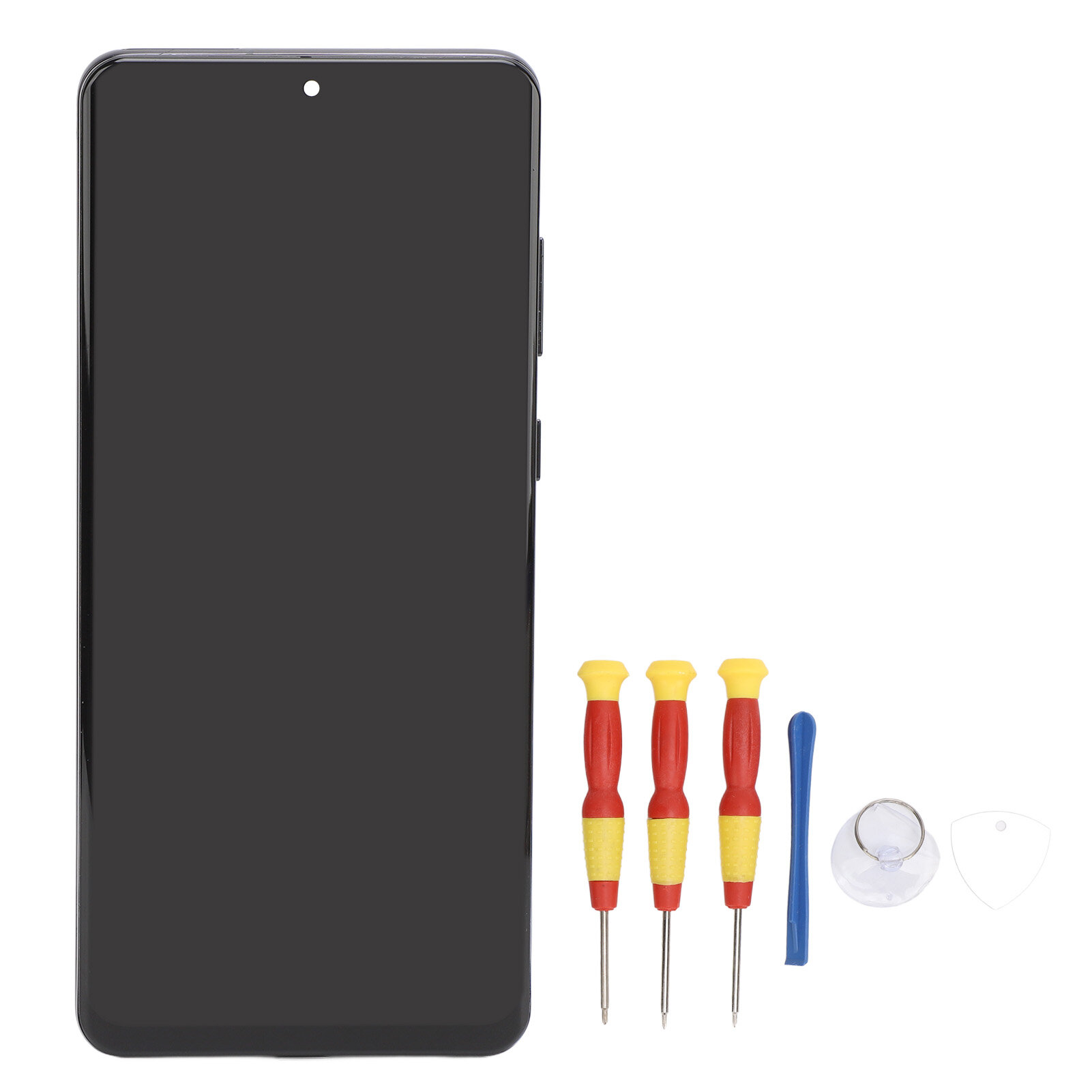 Сменный комплект экрана телефона, исключительная точность цветопередачи, четкость с инструментами для ремонта, рамка для ЖК-экрана телефона в сборе для S20 PLUS