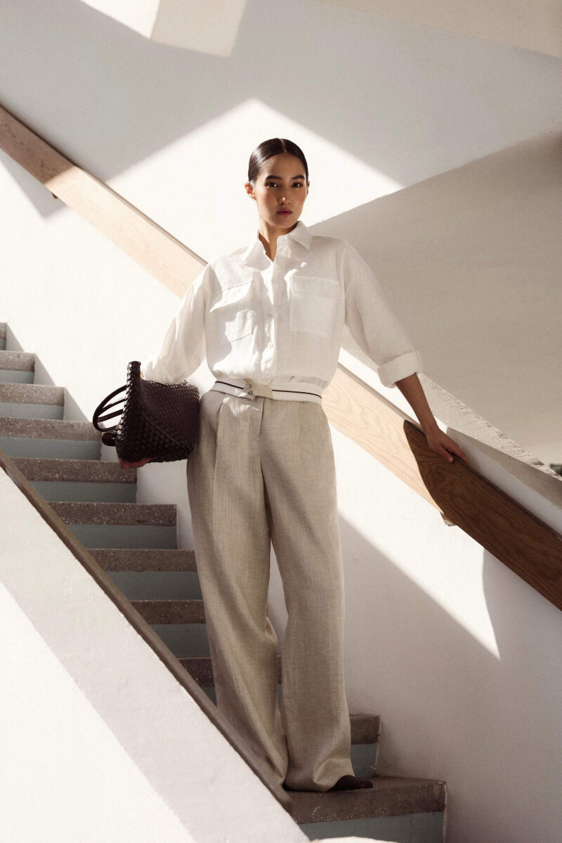 Брюки палаццо