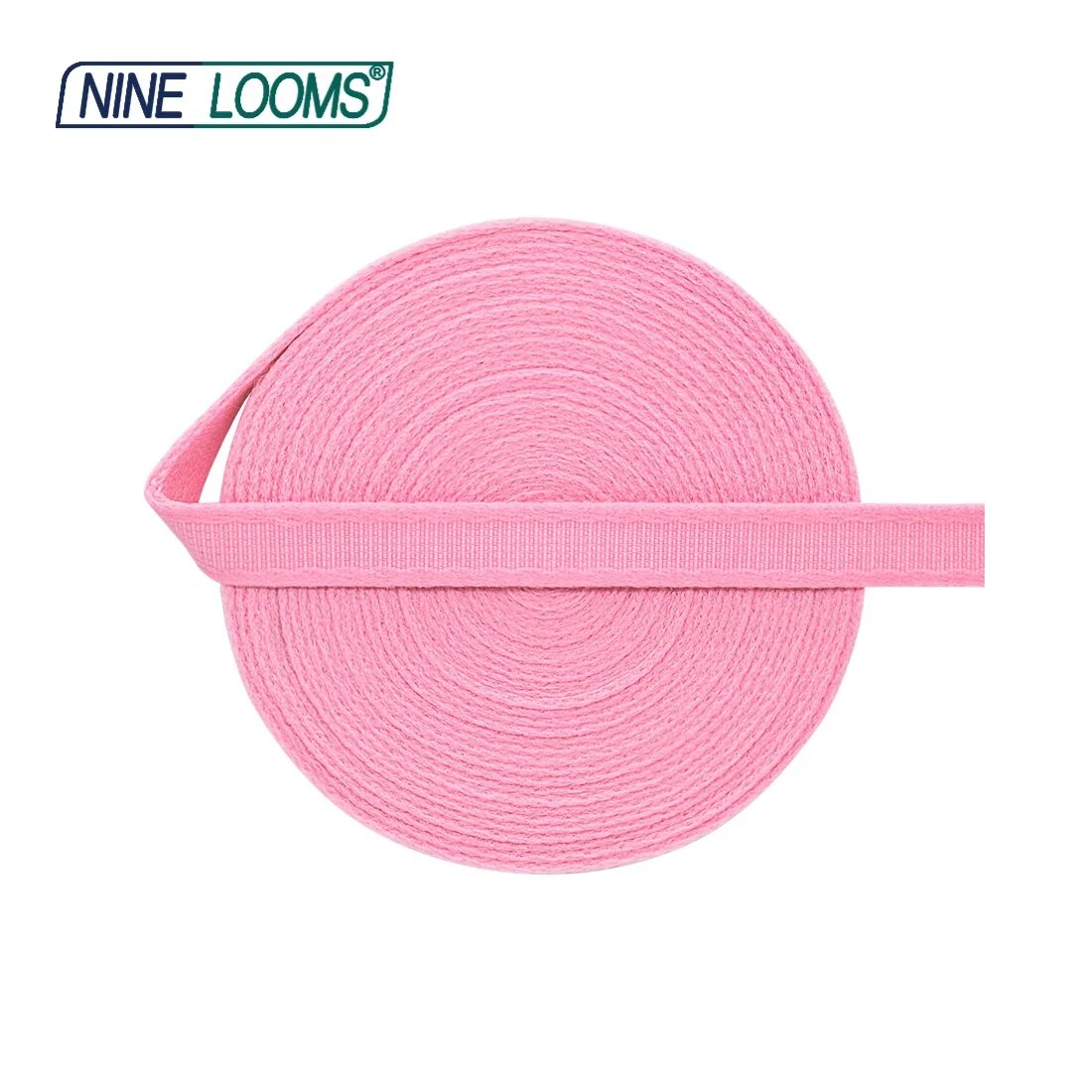 NINE LOOMS Эластичные ленты для бюстгальтера Розовый, Wild Rose, 2 Yards