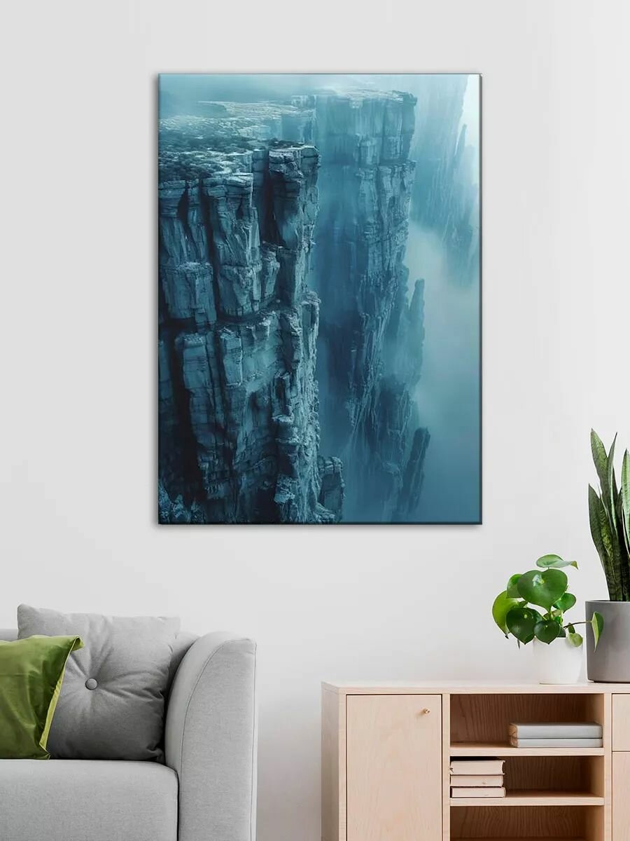 Картина на стену "Пейзажи природы маслом", 50x70 см