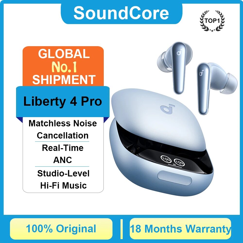 Soundcore Liberty 4 Pro беспроводные наушники