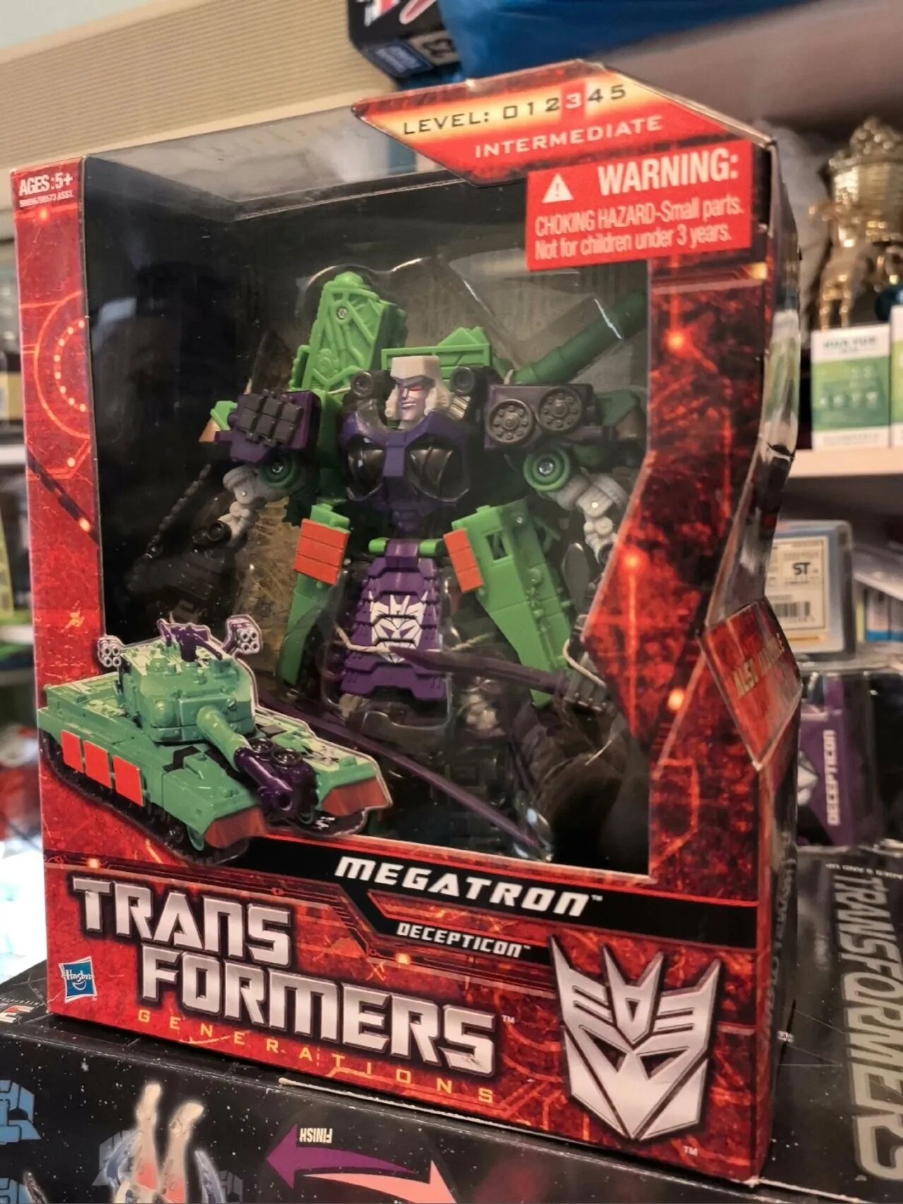 Трансформеры игрушки Hasbro Transformers Generations Level 3 Intermediate Decepticon Megatron