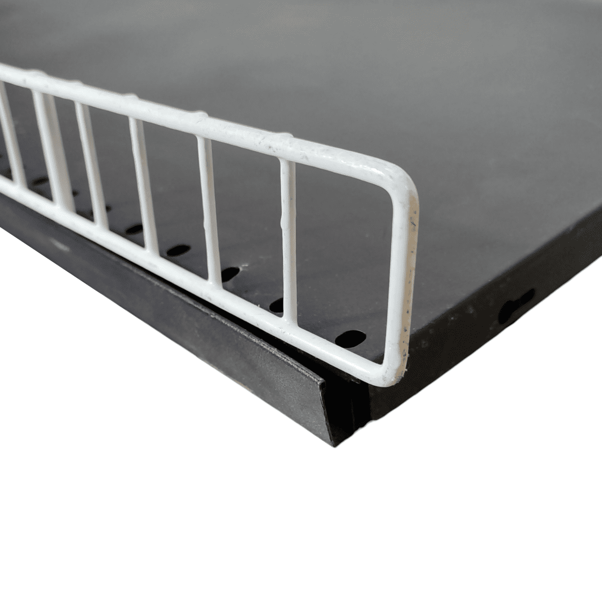 Ограничитель полки Арлекин 1230x65 мм, 5 шт, серый