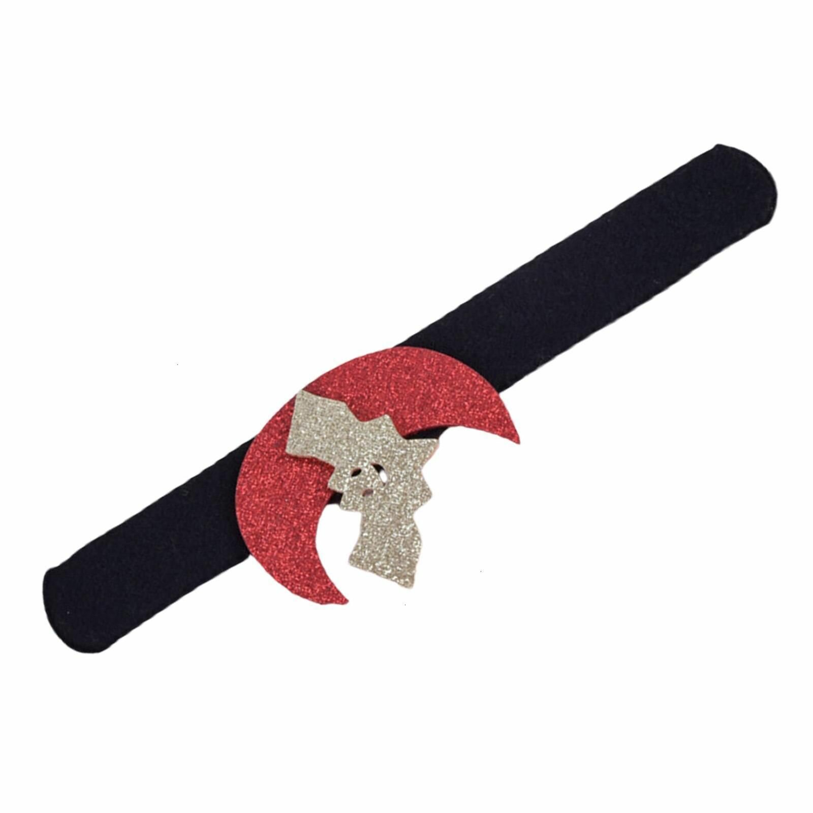 Браслет-кольцо на Хэллоуин-Красная лунная летучая мышь 10