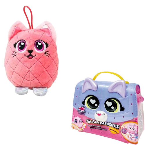 Игровой набор GLAM BUDDIES Забавные котята Дрю, сумочка с мягкой игрушкой и аксессуарами BS067D6
