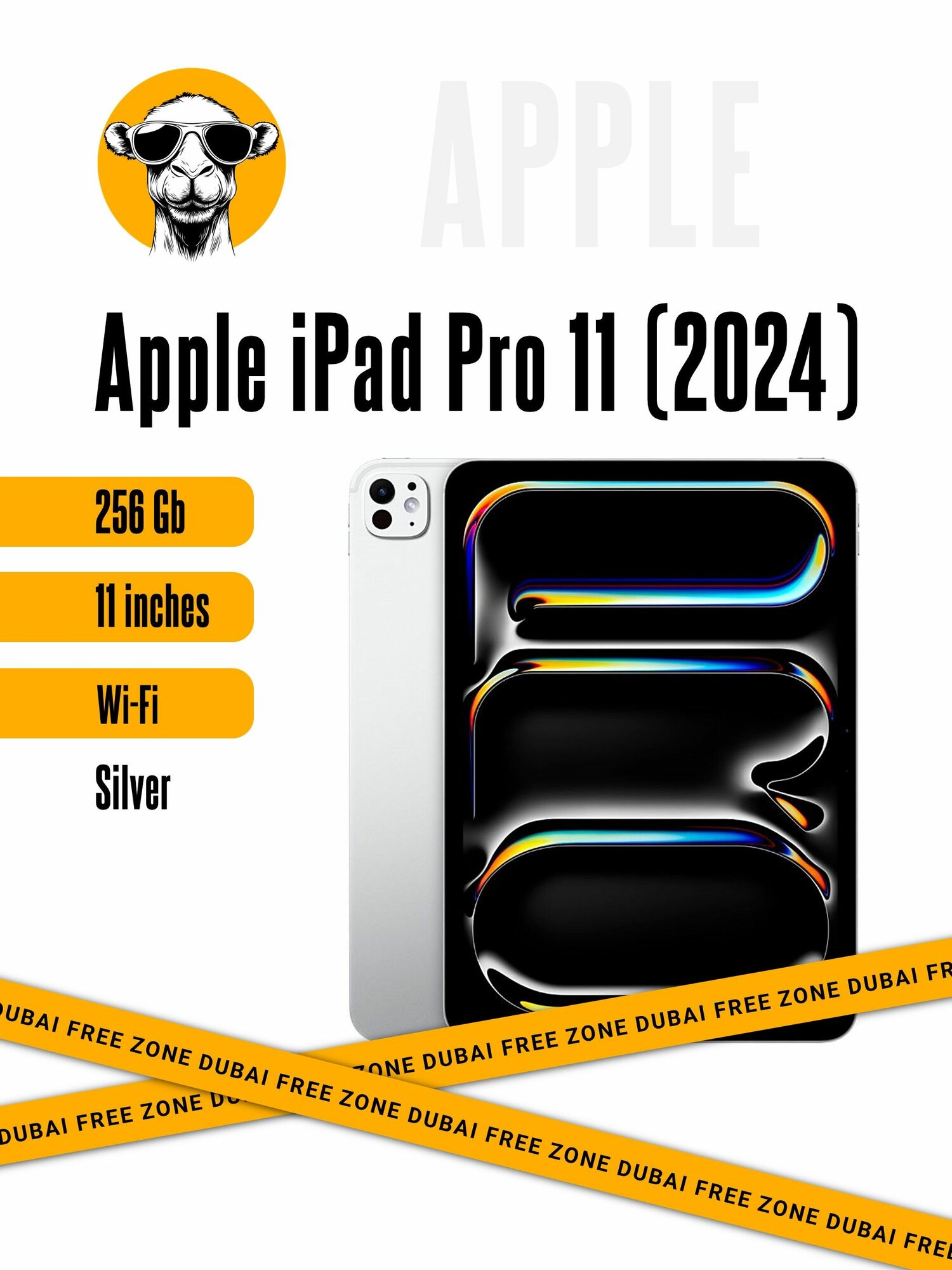 Планшет Apple iPad Pro 11 2024 8/256Gb Wi-Fi Silver/Серебристый