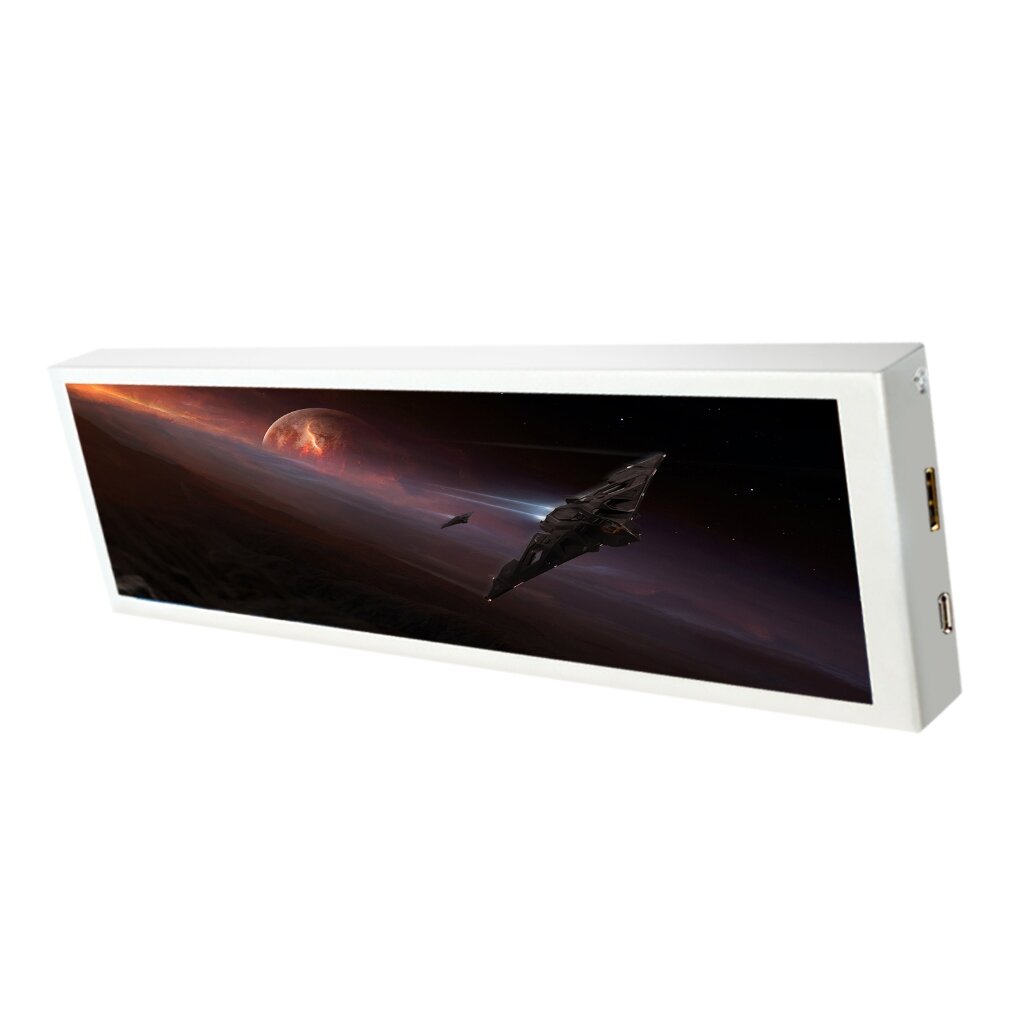 Дополнительный дисплей для корпуса компьютера 8,8-футовое сенсорное управление, яркость экрана 300 600 нит, разрешение экрана 720P