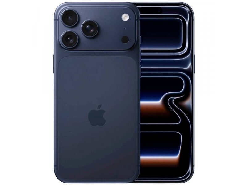 Смартфон Apple iPhone 17 Pro Max 256 ГБ, только eSIM (eSIM + eSim), "Темно-синий" | Deep Blue