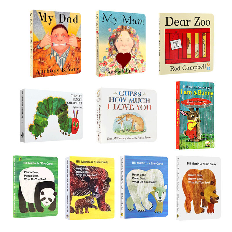 Оригинальный набор My Dad Mom Caterpillar Classic в коробке, 10 стилей