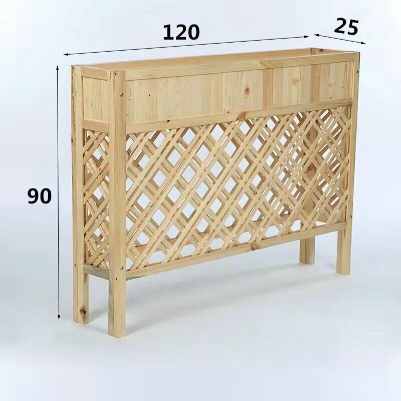 Вазон 90 см, 1 шт, цвет кремовый