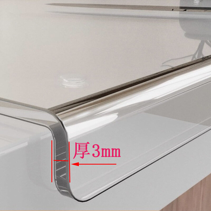 Домашняя фабрика акриловая разделочная доска, нескользящая, прозрачная, для кухни, для фруктов и овощей, устойчивая к плесени