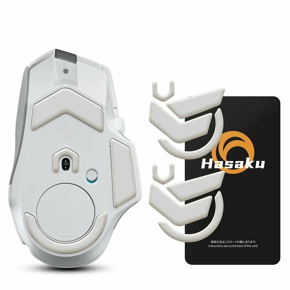 Глайды для мыши Logitech G502 X Wireless PLUS / HASAKU / Ножки для игровой мыши