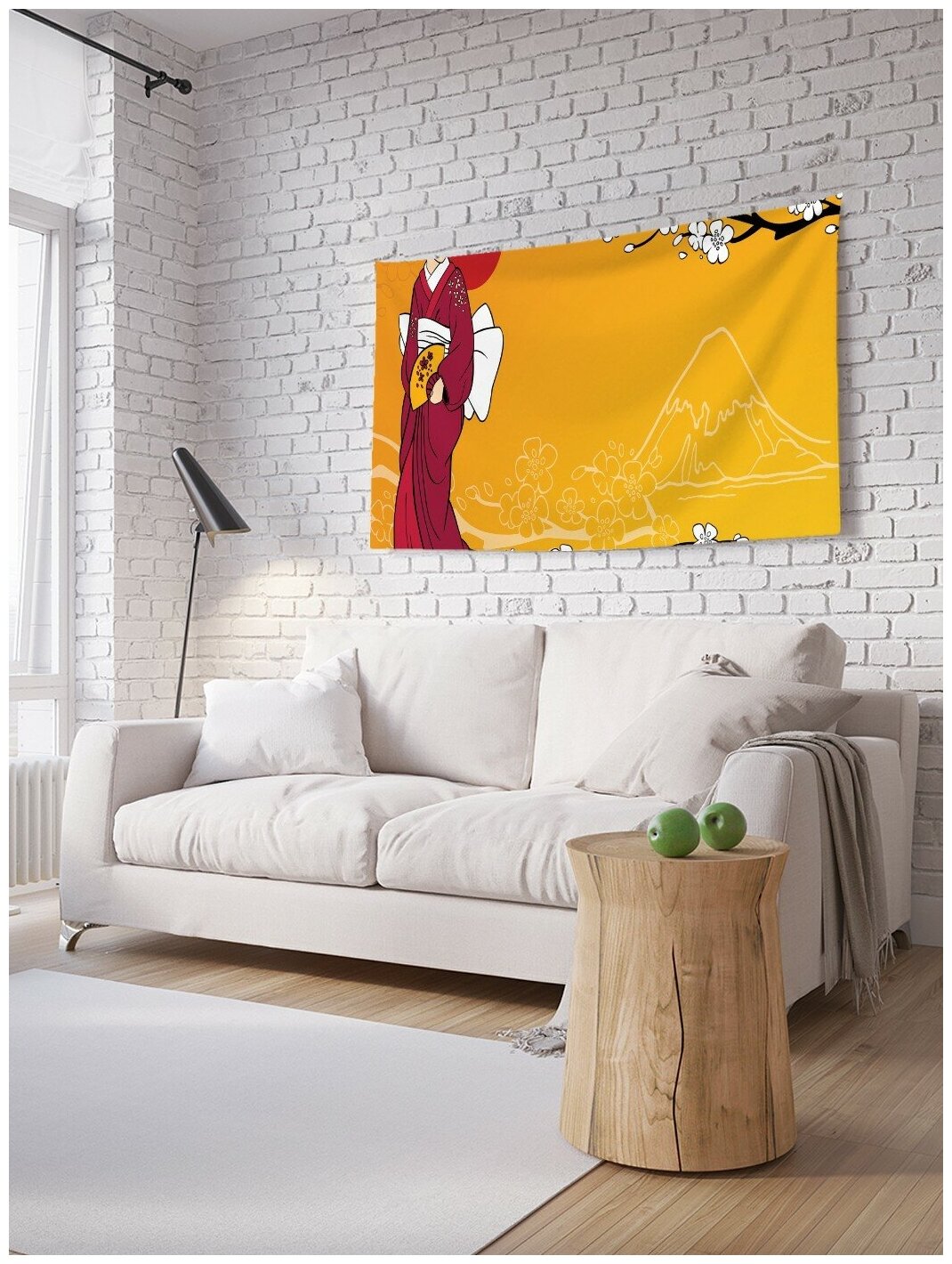 Горизонтальное фотопанно JoyArty на стену "Китайский мотив", 100x150 см