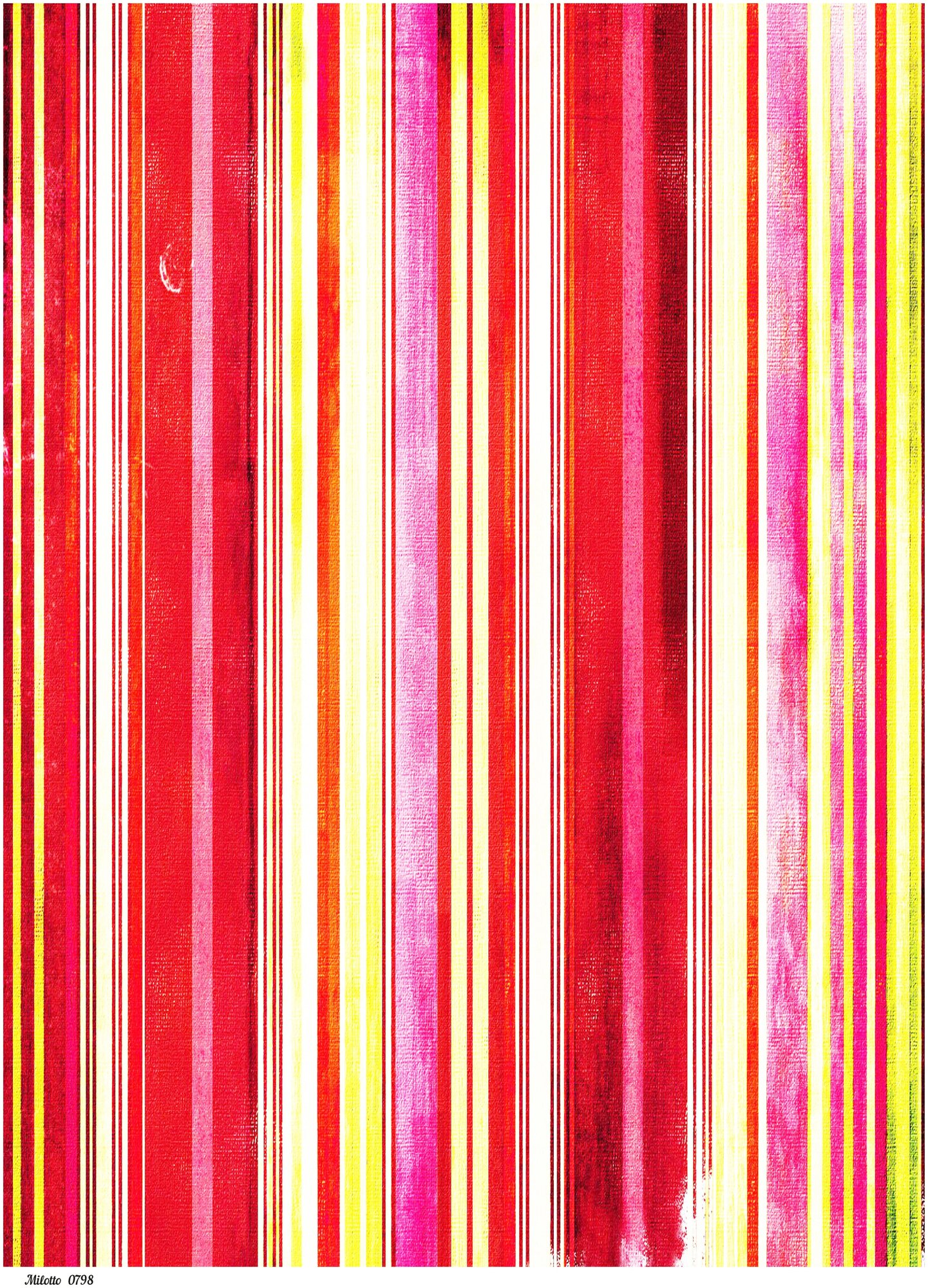 Рисовая бумага для декупажа карта салфетка А4 салфетка 0798 фон красная полоска винтаж крафт Milotto