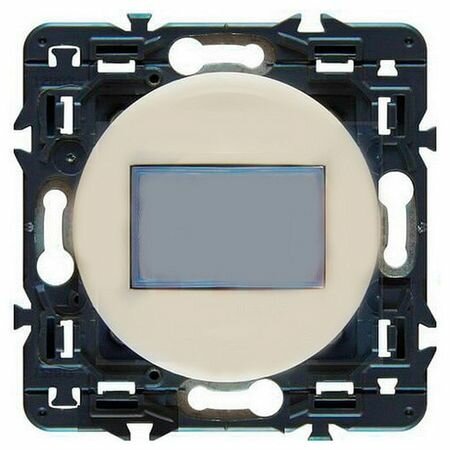 Датчик движения без нейтрали 2-проводный 400Вт для ламп накаливания/галоген на 220V Legrand Celiane, слоновая кость