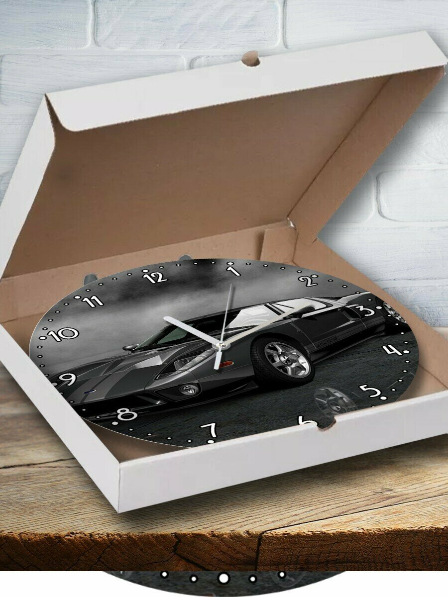 Настенные часы УФ с рисунком игры Gran Turismo 6 - 3353