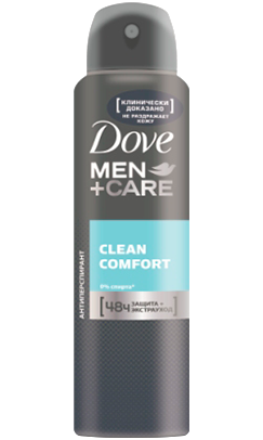 Dove Men антиперспирант-дезодорант спрей Экстразащита и уход 150мл