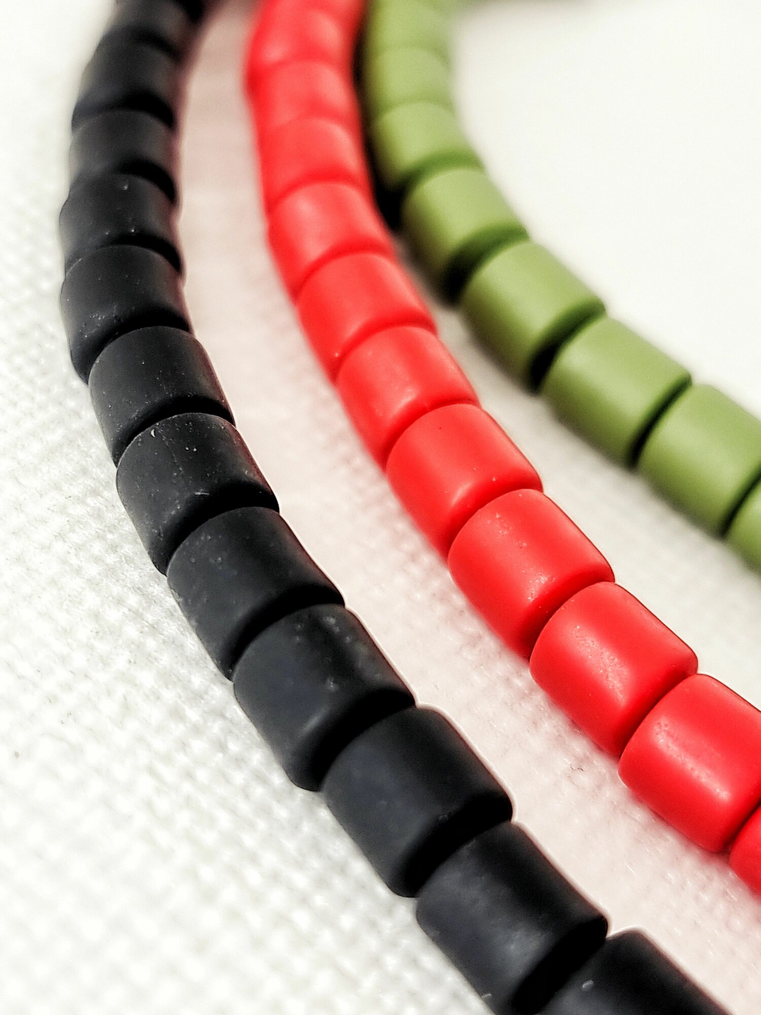 Каучуковые столбики 6х6мм. 54шт.